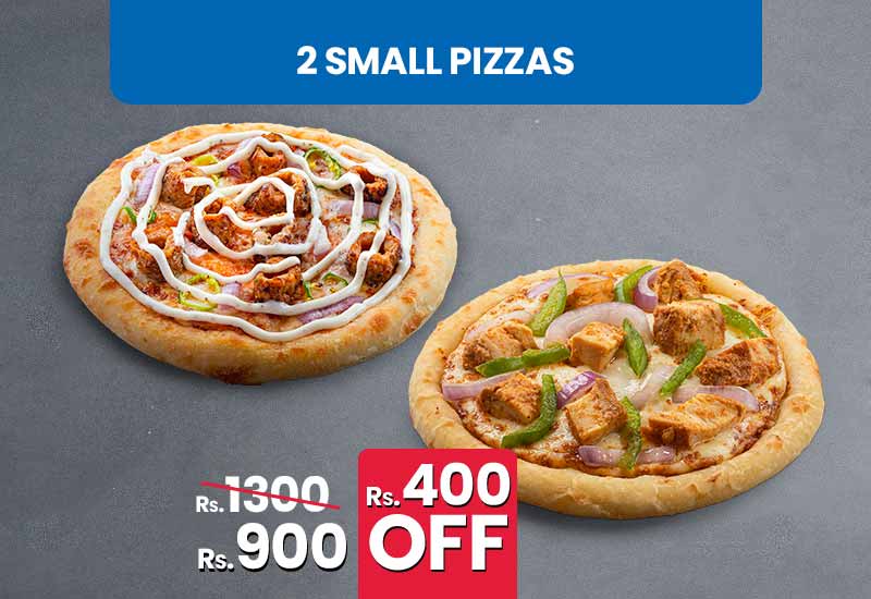 2 Small Pizzas