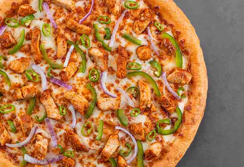 Pakistani Hot Pizza